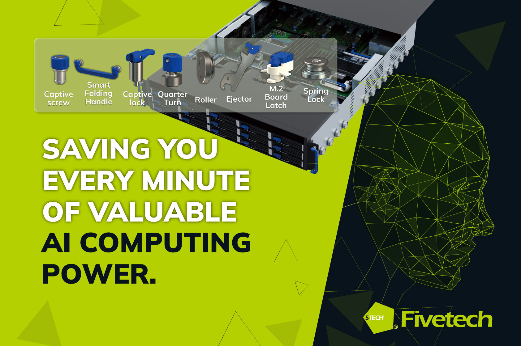 Fivetech │ Best choice for quick release fasteners