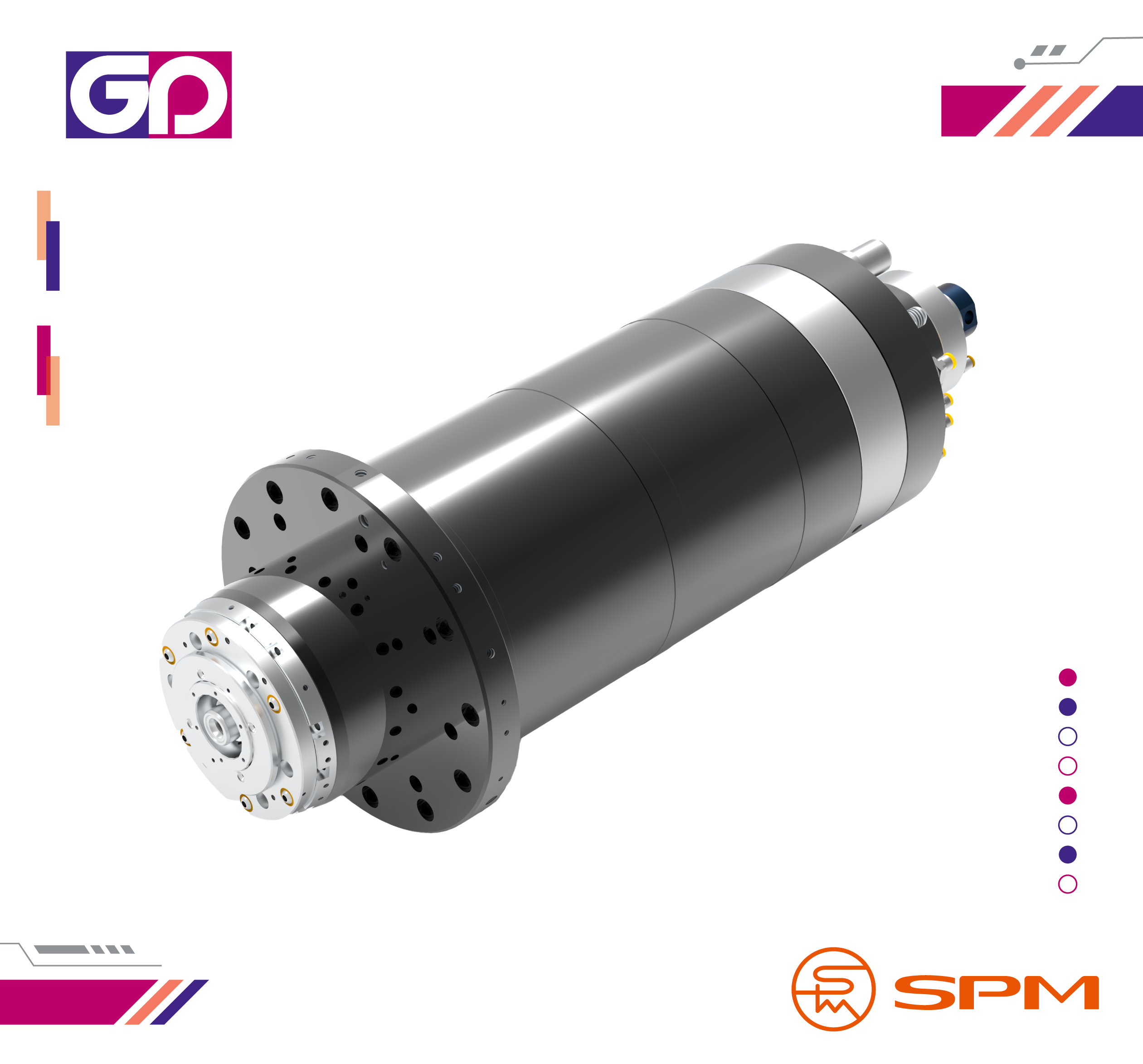 GP｜CNC Spindles for Milling, Grinding & Turn-Mill Applications