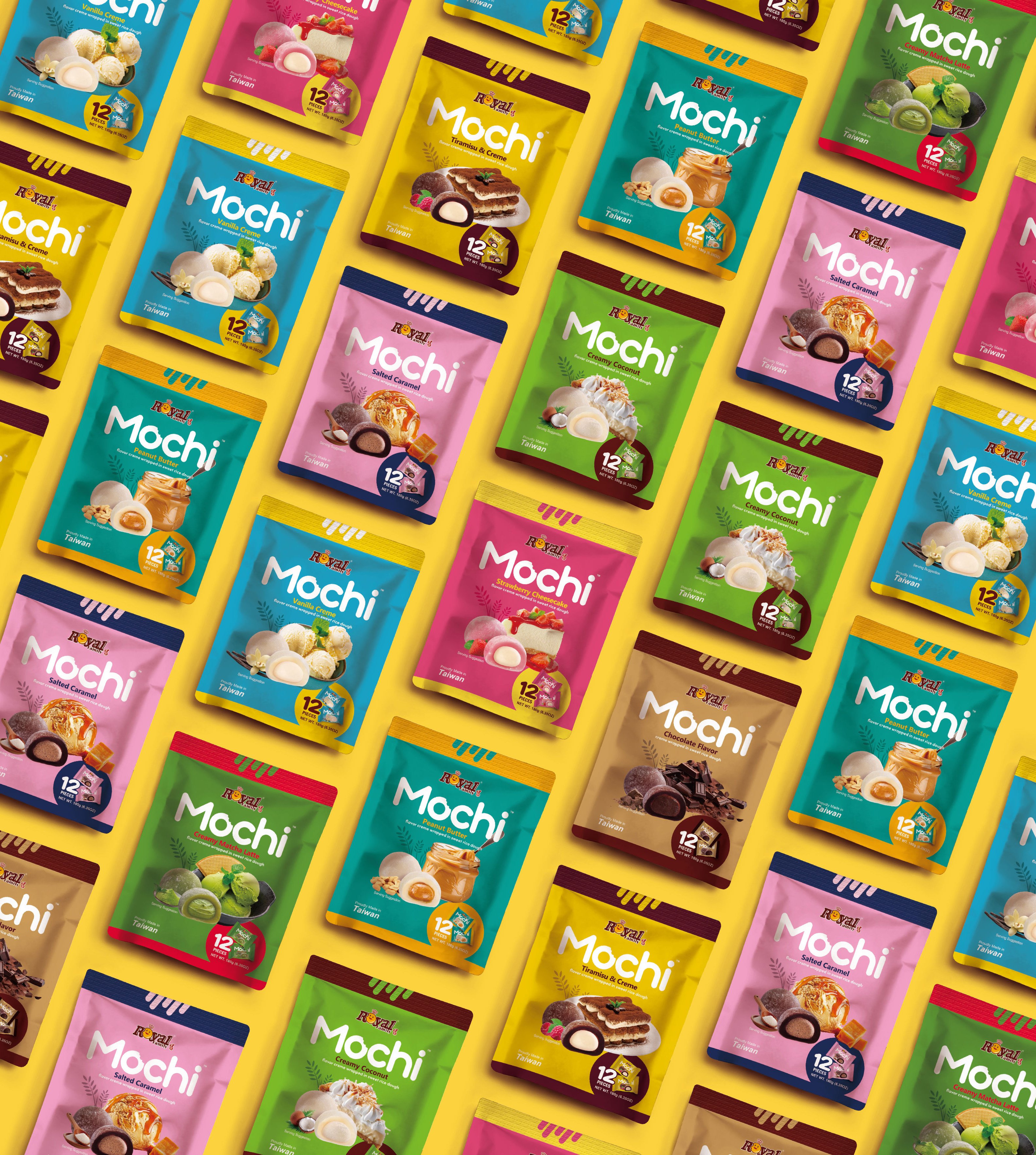 Royal Family Food｜Shelf-Stable Vegan Mochi Desserts for Retail